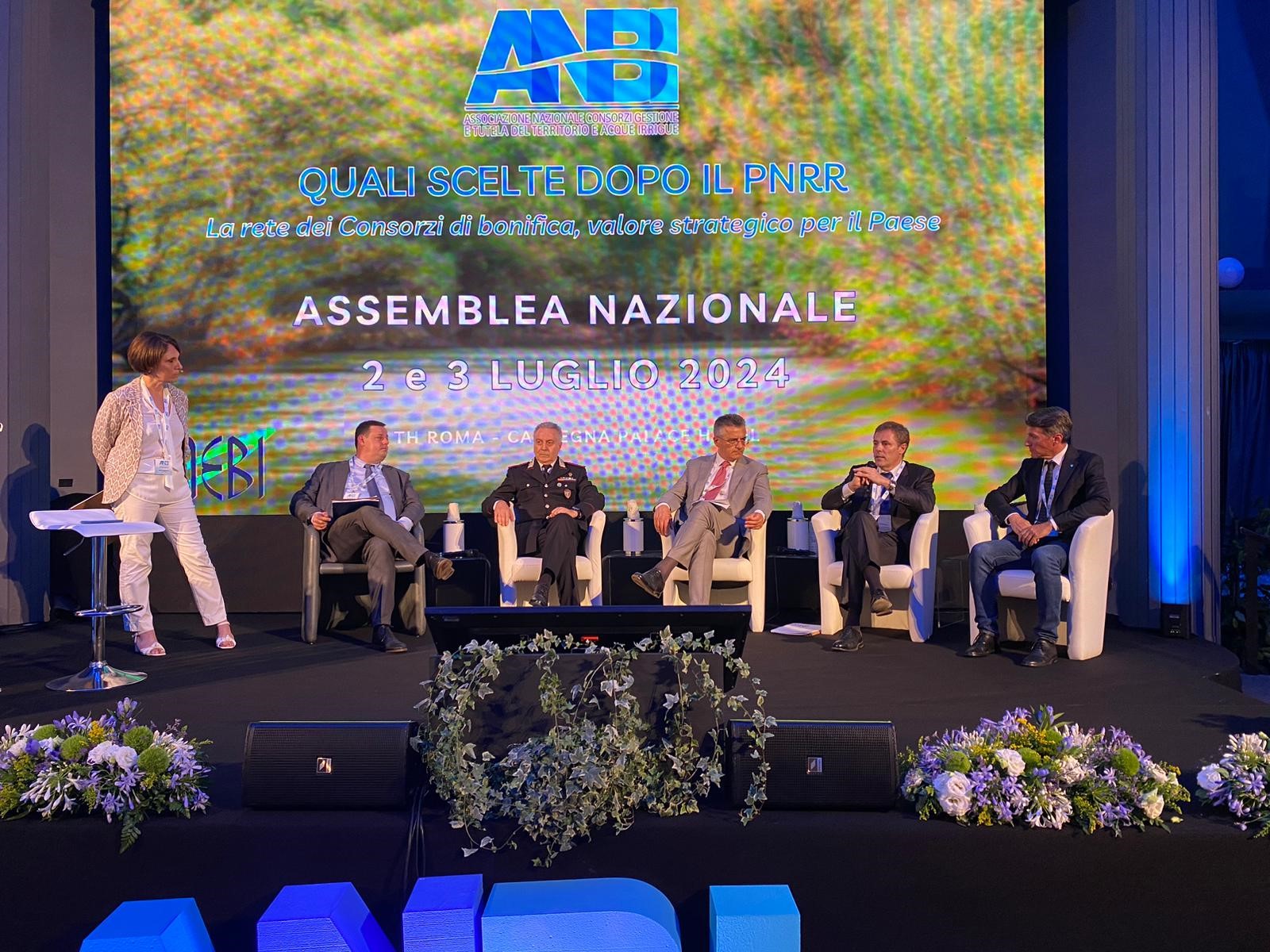 Assemblea Nazionale dell'ANBI, "Quali scelte dopo il PNRR?"